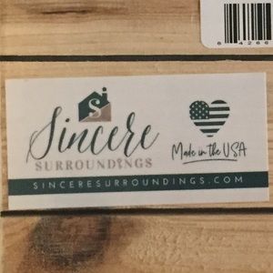 Sincere Surroundings | Wall Decor | Sincere Surroundings Box Art 6x6 ...